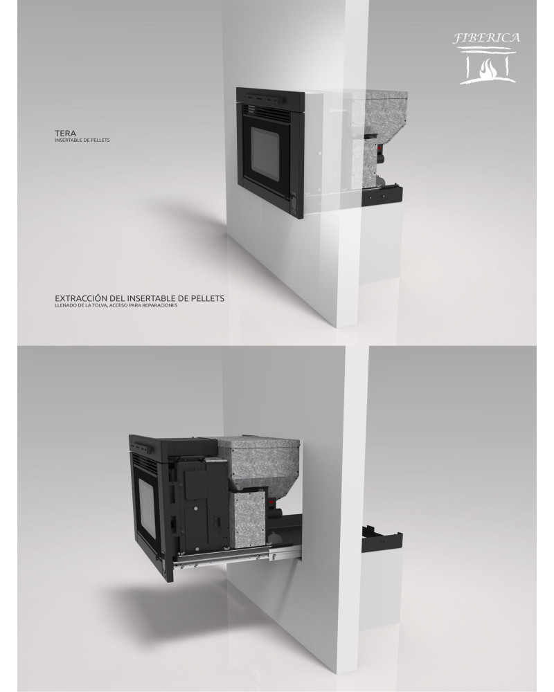 Insert pellets 11kw - Tera